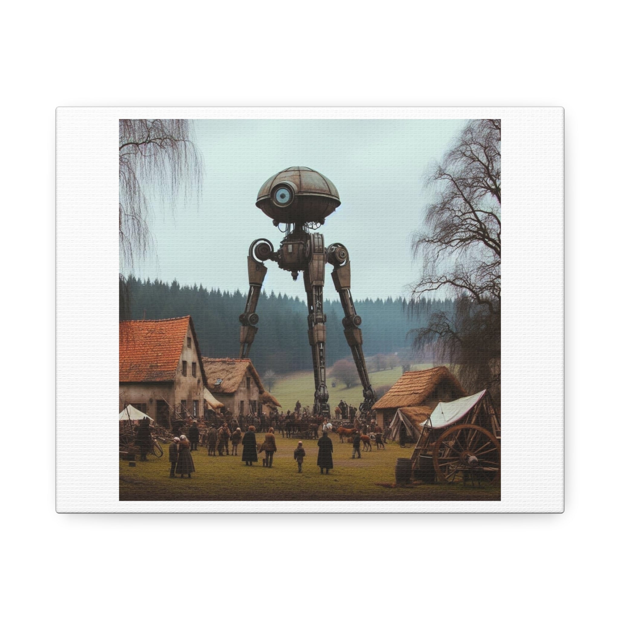 Giant Long-Legged Robot Aliens in Medieval England 'Designed by AI' Pr ...